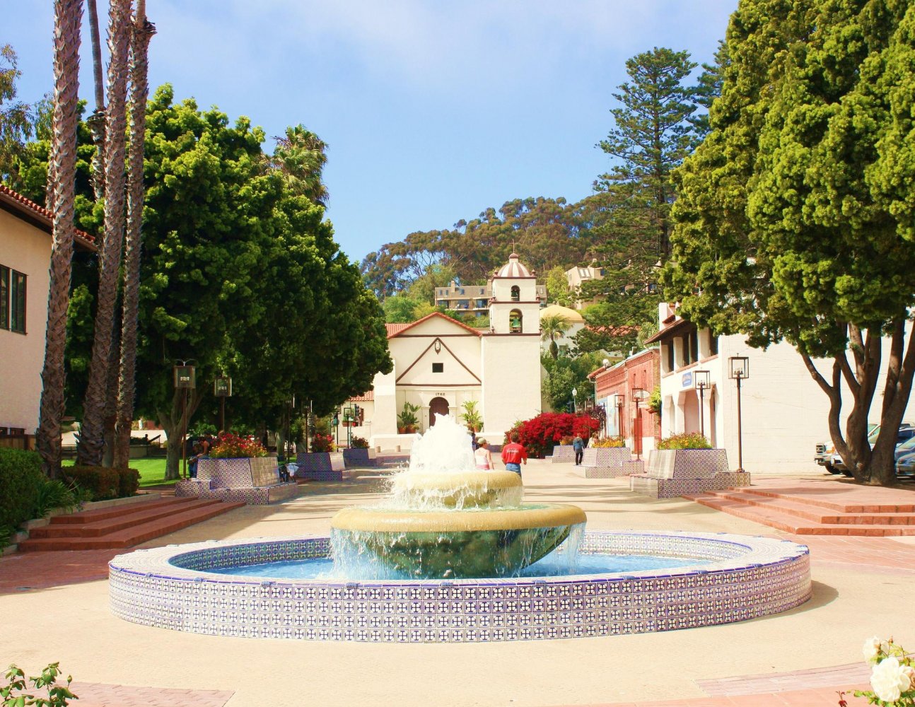 California Mission Trail Map from Ventura