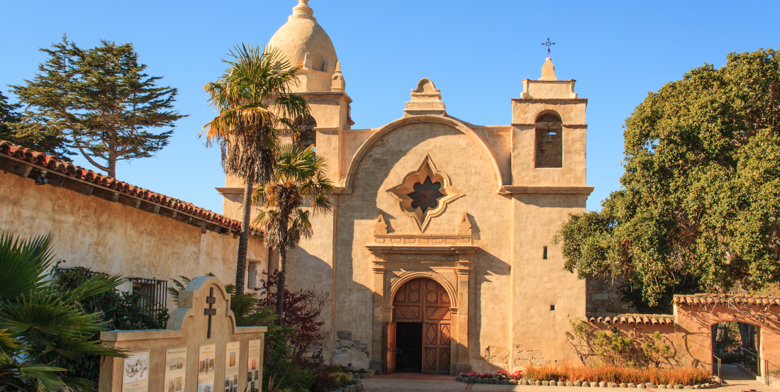 California Mission Trail Map from Ventura