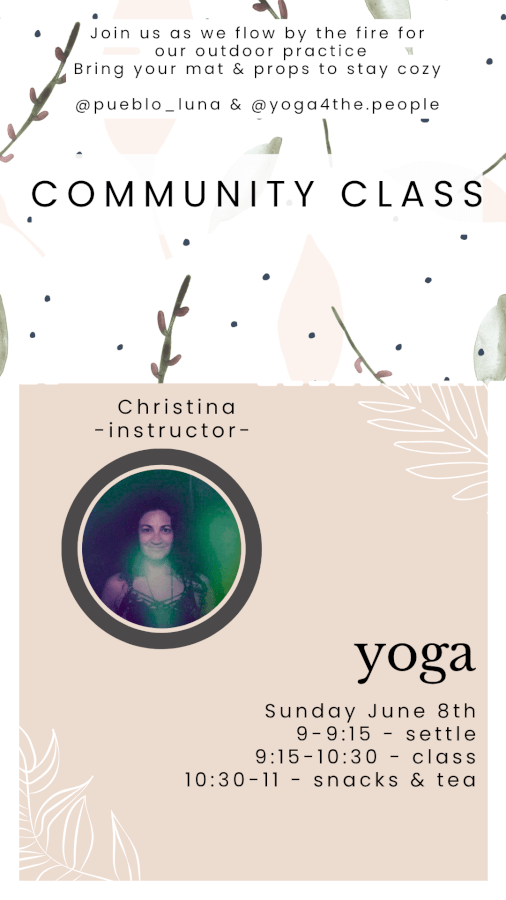 community yoga class